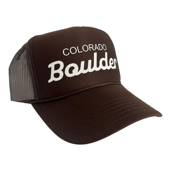 OTTO | Accessories | New Vintage Boulder Colorado Sports Script Brown ...